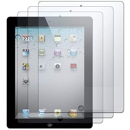 Amazon.com: Etech Crystal Clear Screen Protector Film for Apple iPad ...