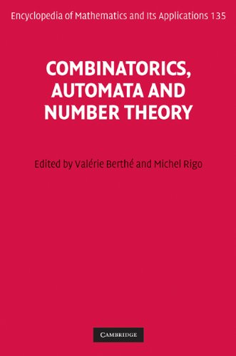 Jp Combinatorics Automata And Number Theory Encyclopedia Of Mathematics And Its