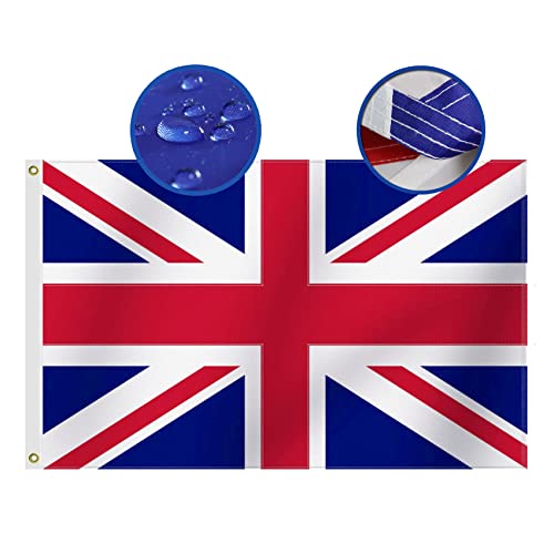Omnisexual Heavy Duty Union Jack Flag 3×5 FT Sewn Oxford Nylon 210D ...