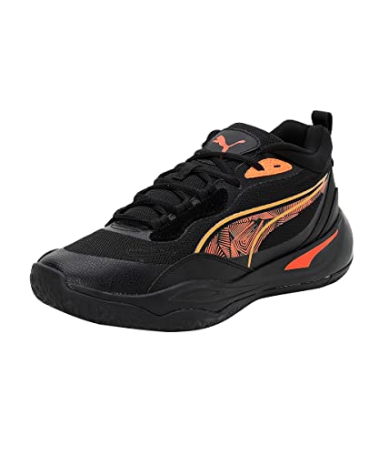 Buy Puma Unisex-Adult Playmaker Pro Laser Black-Ultra Orange Basketball ...
