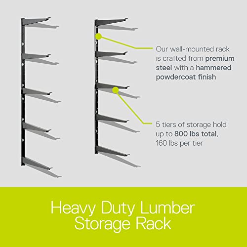 Delta Heavy Duty Lumber Storage Rack Cycle, Holds Up To 800 lbs - Easy ...