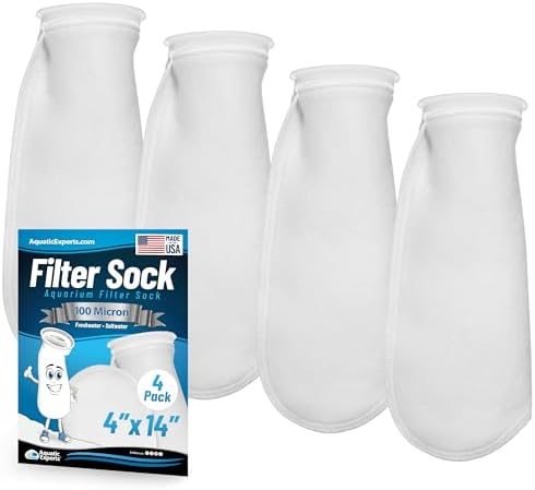 Amazon.com : ZCONIEY Filter Socks 180 Micron 4 Inch Opening x 14 Inch ...