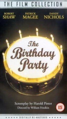 The Birthday Party [VHS] : Robert Shaw, Patrick Magee, Dandy Nichols ...
