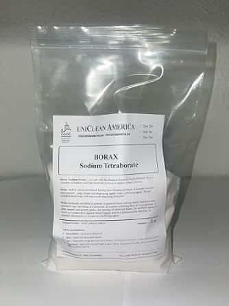 Amazon.com: Sodium Tetraborate - High Puirty 99% Sodium Borate Borax ...