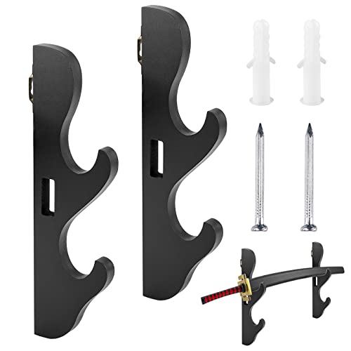 WXJ13 Sword Wall Mount, Sword Stand, Sword Hook, 2 Layer Sword Wall ...