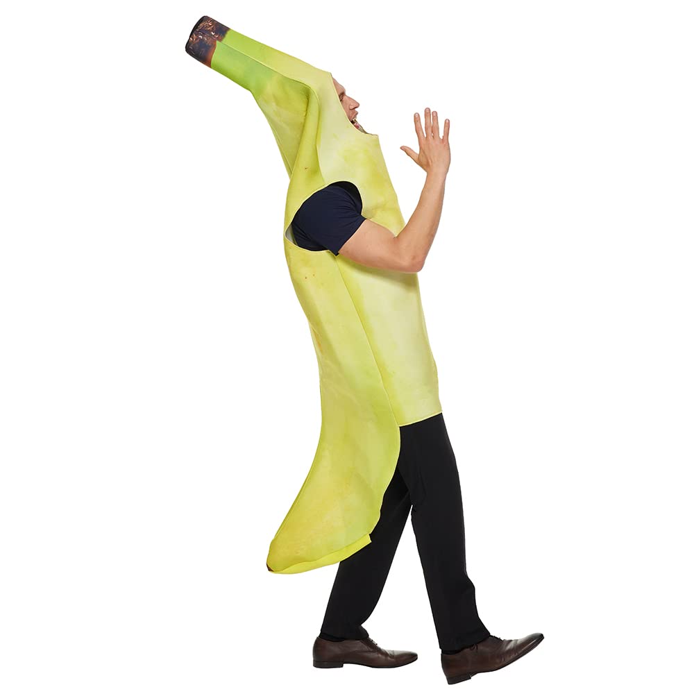 Amazon.com: FantastCostumes Adult's Sponge Banana Costume Halloween ...