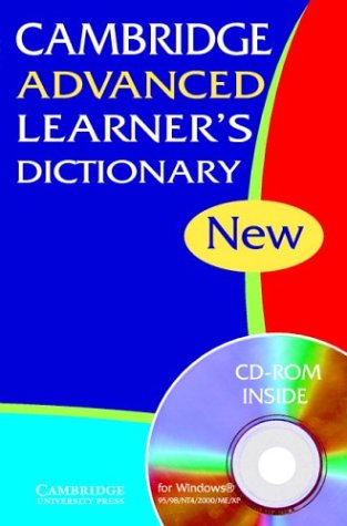Cambridge Advanced Learner's Dictionary PB with CD-ROM: Amazon.co.uk ...