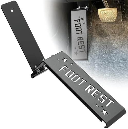 Amazon.com: Fengone Dead Pedal Left Side Foot Rest Kick Panel Left Side ...