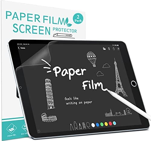 PYS (2 Pack) Like Paper Screen Protector for iPad Pro 10.5" iPad Air ...