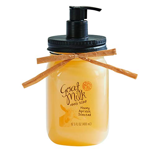 Amazon.com : Simply Be Well Honey Apricot Scented Goat Milk Hand Soap ...