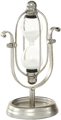 Amazon.com: Deco 79 Traditional Metal Solid Timer, 4" x 4" x 8", Black ...