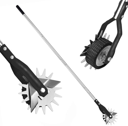 Amazon.com : Walensee Wheel Rotary Edger, 69.7 Inch Hand Manual Edger ...