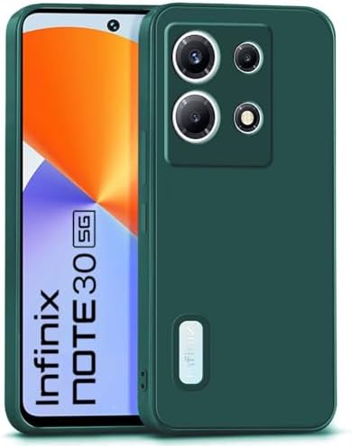 WOW IMAGINE Slim Ultra Soft Rubberised Back Cover for Infinix Note 30 ...