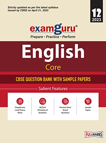 Examguru CBSE Class 12 English Core Chapterwise & Topicwise Question ...