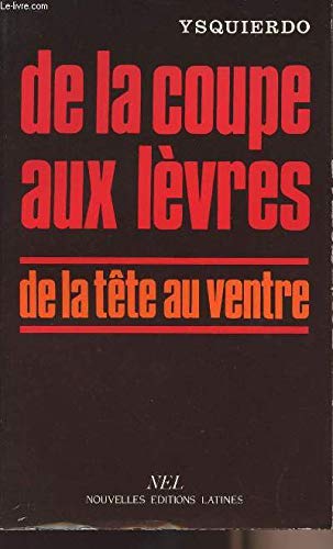 Amazon.com: de la coupe aux levres: 9782723303620: unknown author: Books