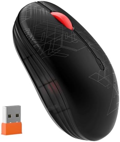 Amazon.com: FMOUSE Wireless Mouse (Bluetooth & 2.4GHz USB) with Forward ...
