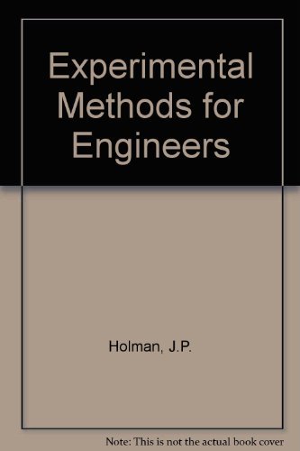 Experimental Methods for Engineers: Jack P. Holman: 9780071133456: Amazon.com: Books