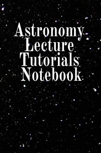 Astronomy Lecture Tutorials Notebook: Notebook To Write In For Science ...