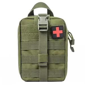 ARURA (LABEL) Molle Medical Pouch IFAK First Aid Kit Survival Emergency ...