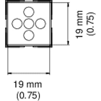 BGA Nozzle for 852 SMD Rework Station, 19 x 19 x 25mm: Amazon.com ...