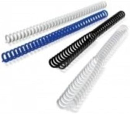 GBC ClickBind Binding Spines 16mm A4 Frosted Clear (145 Sheets Capacity ...