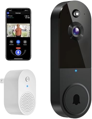 Amazon.com: Occuwave 1080P Video Doorbell Camera Wireless, Chime Ringer ...