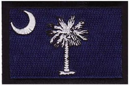 Amazon.com: South Carolina Flag Patch, 50 State Flag Patches : Clothing ...