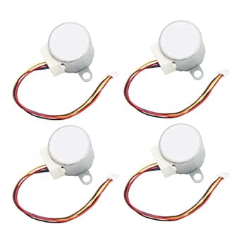 Wedinard Stepper Motor, Step Motors Stable Working DC 5V for Fan ...