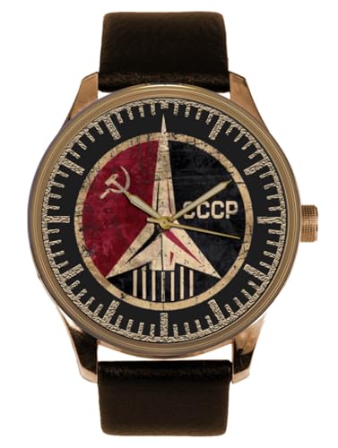 Amazon.com: Soviet Era Space Rocket CCCP Propaganda Art Eye-Catching ...