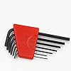 GENNEL 7pcs Mini Hex Key Allen Wrench Set (0.71mm-3mm), Small L Shaped ...