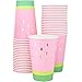 Amazon.com: Watermelon Paper Cups for Summer Birthday Party and Picnic ...
