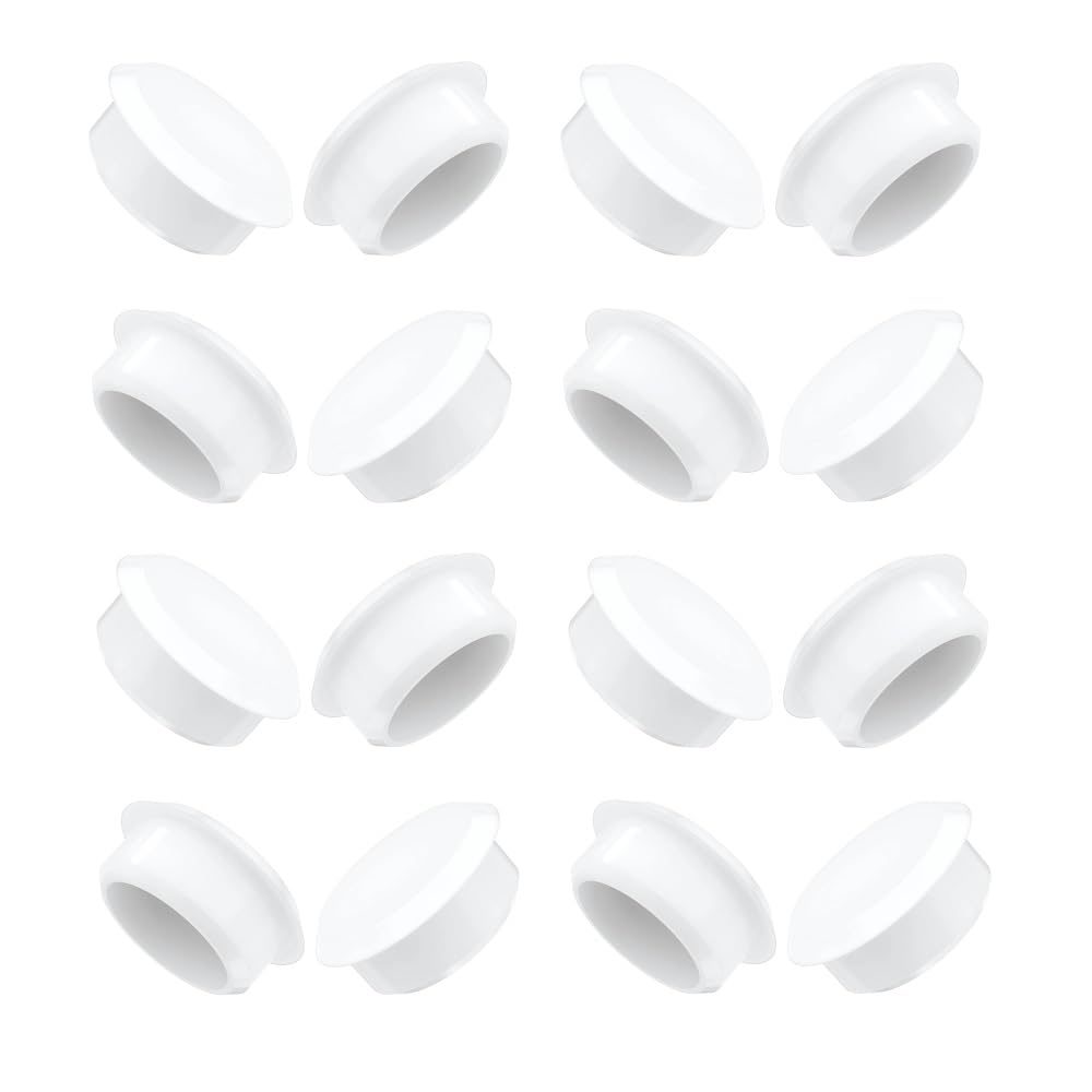 Merriway BH01148 (100 Pcs) Flush Fitting Push Fit Screw Caps Covers ...