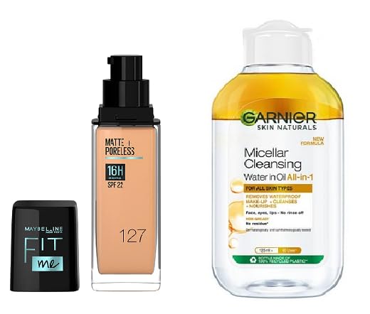 Buy Maybelline New York Fit Me Matte + Poreless Liquid Foundation - 127 ...