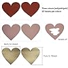 Scratch Off Stickers 30 Pieces Heart Scratch Stickers in 3 Colours, DIY ...