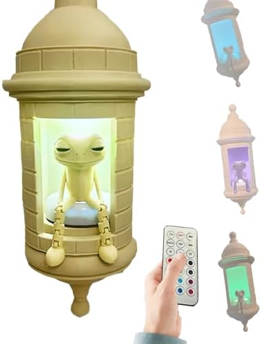 Puerto Rican Garita Wall Coqui Lamp, 3D Printed Puerto Rican Coqui Wall ...