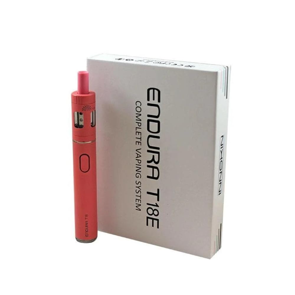 INNOKIN Endura T18E Vape Pen Kit (Pink) 1000mAh Battery, Prism T18E ...