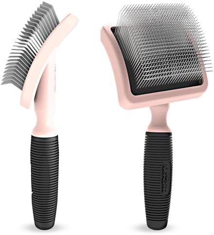 Amazon.com: Kenchii Long Pin Slicker Brush for Dogs (Poodles, Doodles ...