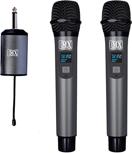 MX UHF Wireless Microphones Ideal for Spoken-World presentations ...
