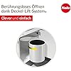 Amazon.com: Hailo Compact-Box M Trash Can, 4 Gallon, Lid-Lift, Small ...
