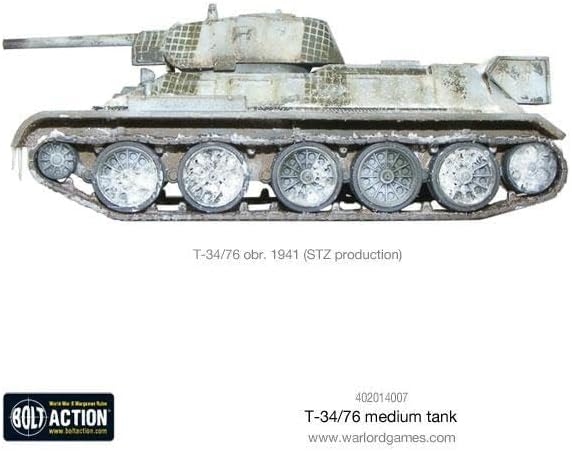 Bolt Action T3476 Tanque mediano 156 WWII Guerra Mundial Figuras de Guerra Militar Kit de Modelo ...