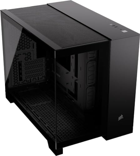 Amazon | 【Amazon.co.jp限定】CORSAIR 6500D AIRFLOW Mid-Tower Dual Chamber ...