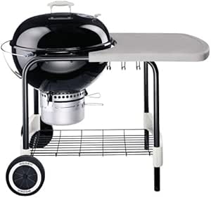 Amazon.com: Weber 761001 22 1/2-Inch One-Touch Platinum Charcoal Grill ...