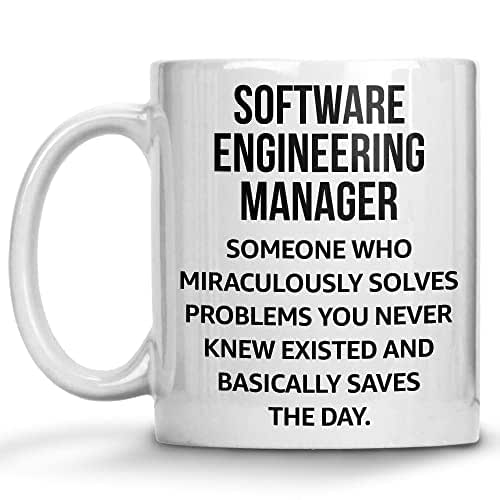 Amazon.com: Funny Definition Mug, Software Engineering Manager, Gift for Coders, Developer ...