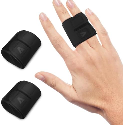 Amazon.com: Senkary 20 Pieces Finger Protector Sleeves Elastic Thumb ...