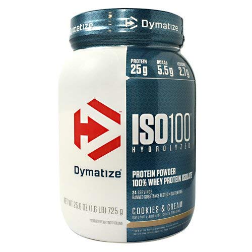 Dymatize Iso 100 Hydrolyzed Whey Protein Isolate Cookies And Cream 1