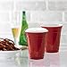 Amazon.com: Trudeau 16-OunceDouble Wall Reusable Red Party Cup, Set of ...