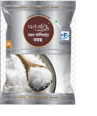Patanjali Double Fortified Salt 1kg - Pack of 1 : Amazon.in: Grocery ...