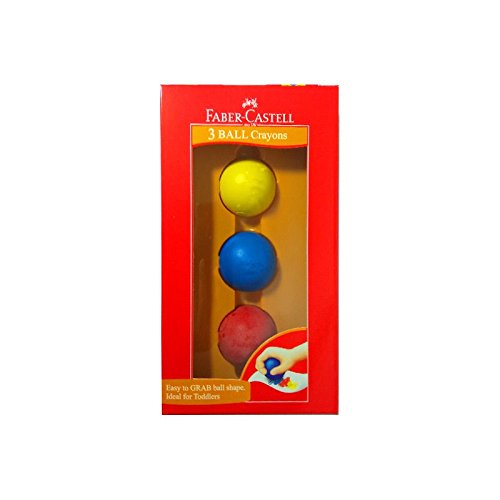 Faber-Castell Kindergarten Ball Crayons - Pack of 3 : Amazon.in: Home ...