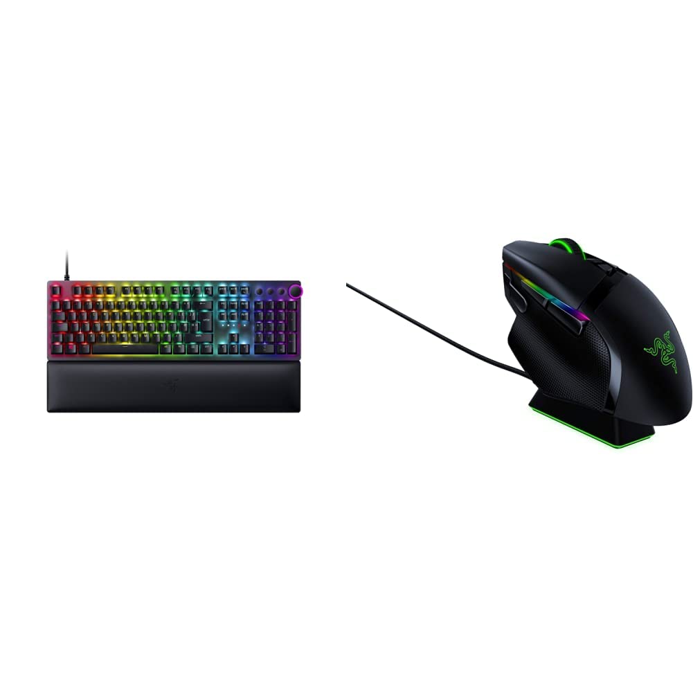 Buy Razer Huntsman V2 (Purple Switch) - Optical Gaming Keyboard | Black ...