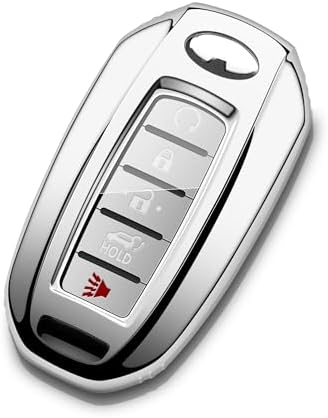 Amazon.com: Tengare Car Key Fob Cover Compatible with Infiniti Key Case ...